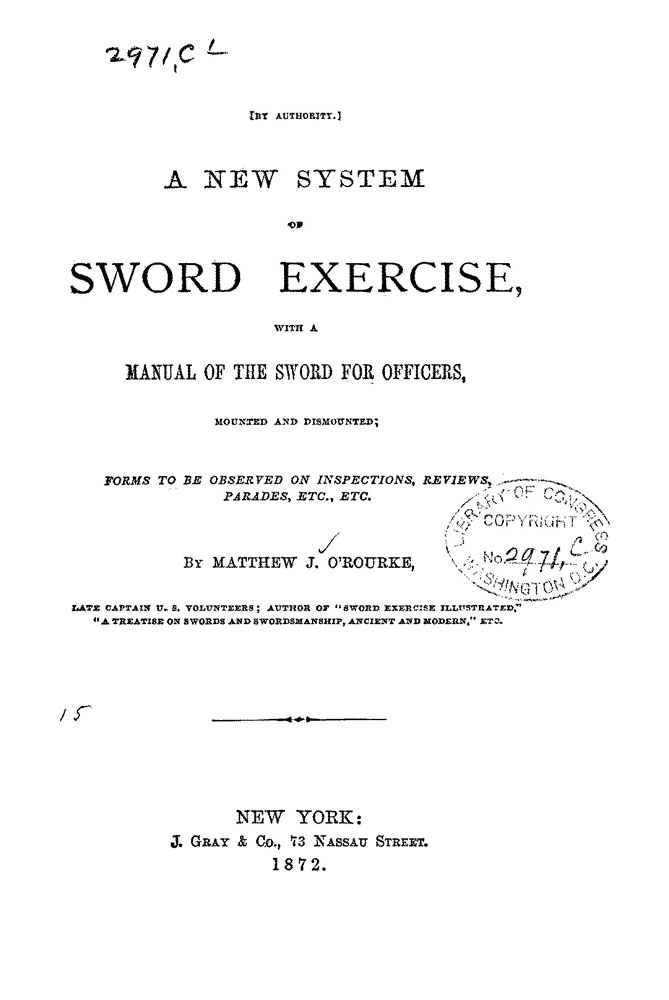 A New System of Sword Exercise | Read.gov | Library of Congress