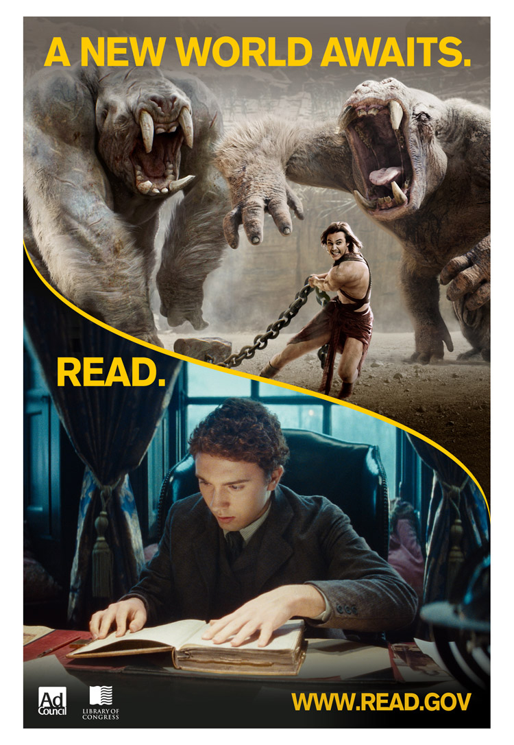 Read books! They're almost as good as movies! : r/books